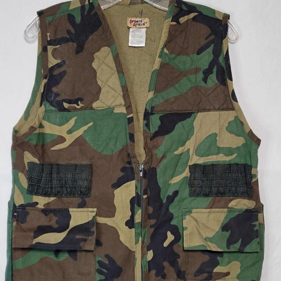 Sports Afield | Other | Sports Afield Camouflage Hunting Vest Camo ...